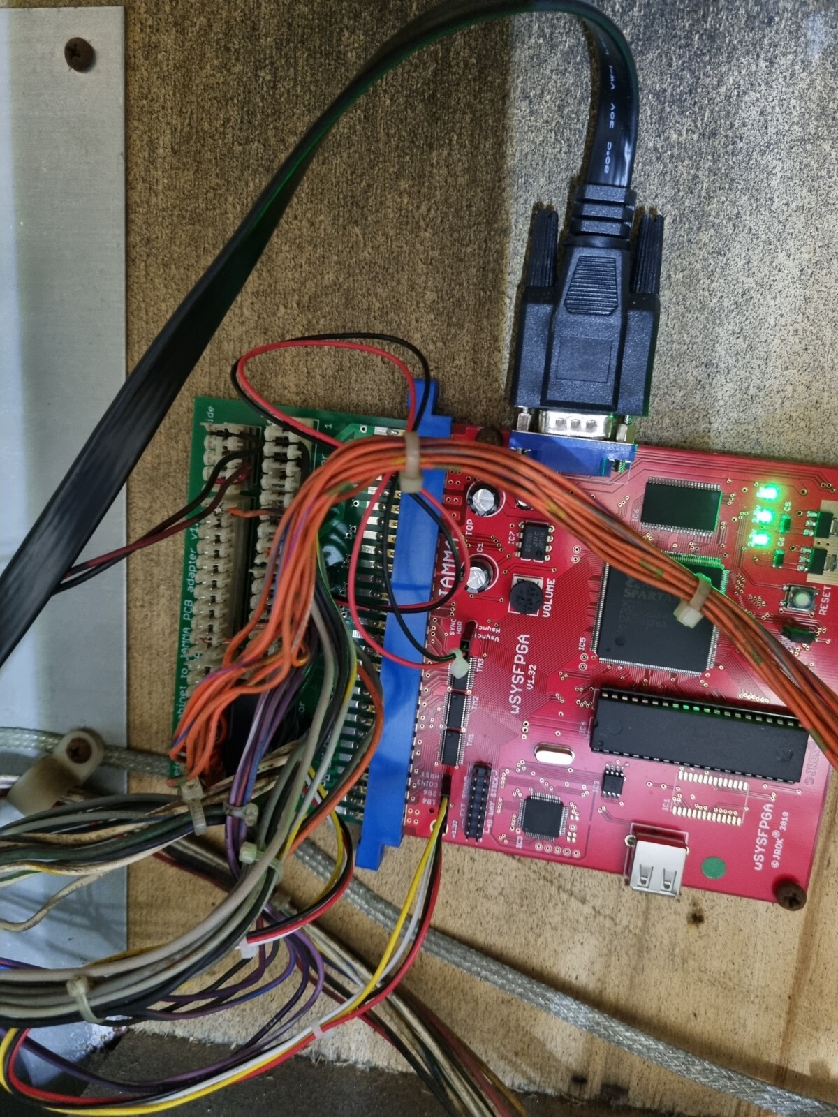 Williams Defender Original Arcade Machine Running JROK and LED Screen ...