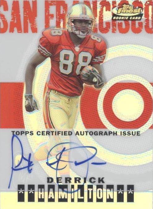 2004 Topps Finest - Derrick Hamilton #126 Refractor /199 (AU, RC) for ...