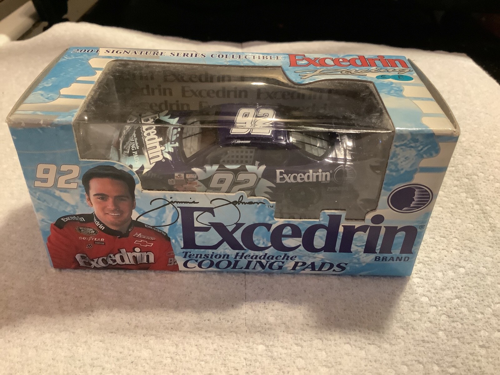 2001 Racing Champions NASCAR Jimmy Johnson #92 Excedrin PM Diecast Car ...