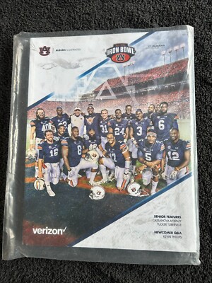 AUBURN VS ALABAMA FOOTBALL GAME PROGRAM NOV 28 2015 NICE GRADE M323 | eBay