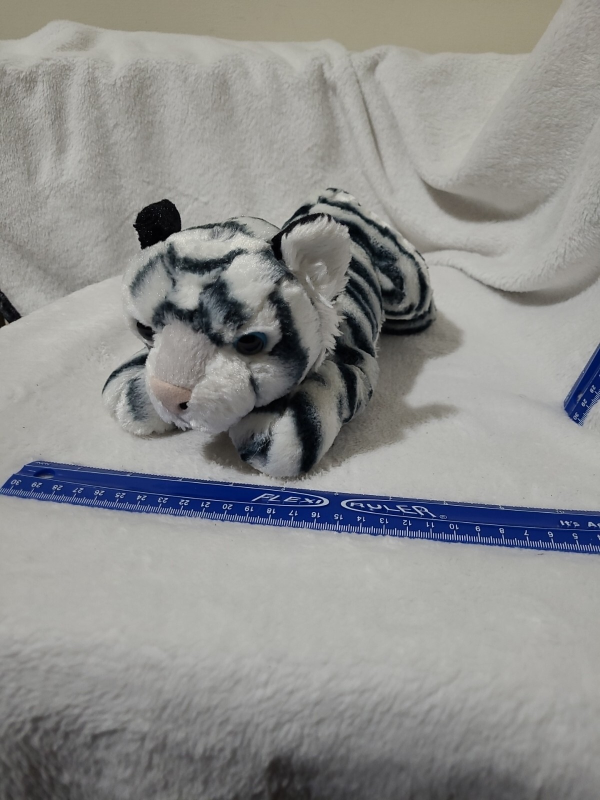 Aurora Babies White Tiger Cub 11" Stuffed Plush Teo 92943307179 | eBay