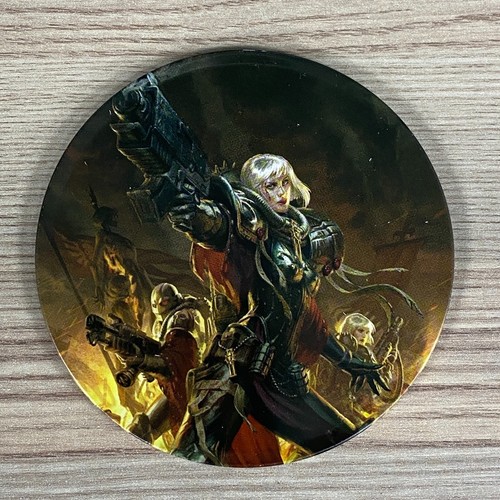 ADEPTA SORORITAS WARHAMMER 40,000 DRINKS COASTER SPACE MARINES 40K ...