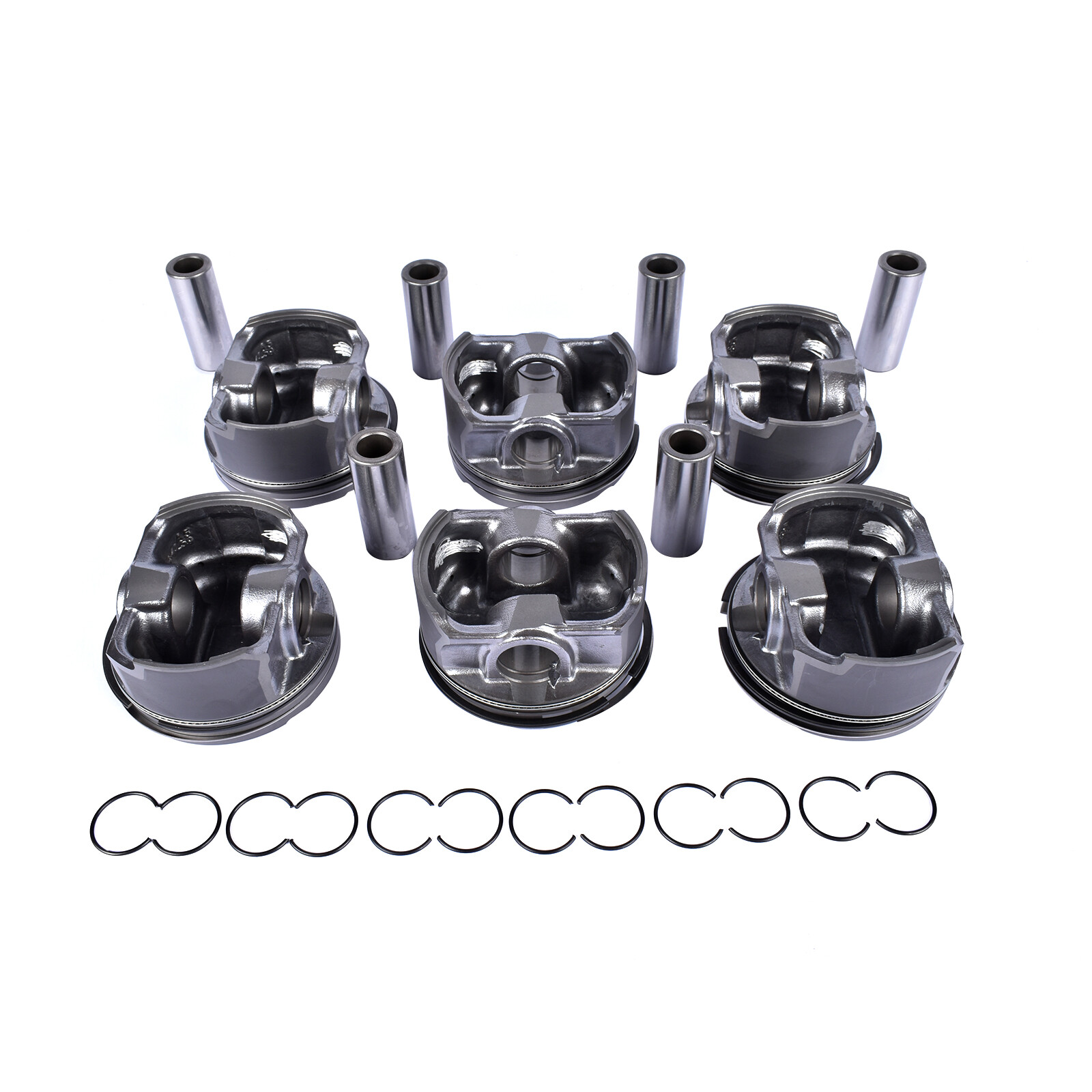 6pcs 84.00mm Pistons & Rings Set For BMW E46 E39 E60 E83 E85 M54B25 ...