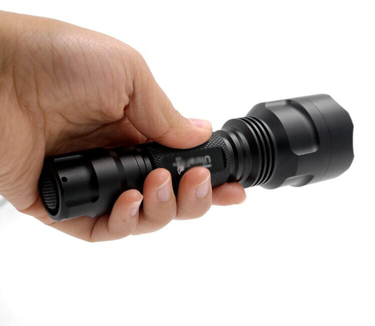Hight Quality Ultra Fire C8 Green LED Single Mode Hunting Flashlight ...