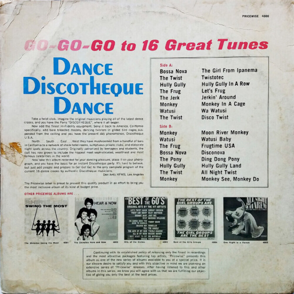 Discotays* - Dance Discotheque Dance (LP, Album, Mixed) | eBay