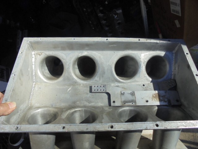 Aluminum Tunnel Ram Intake BBF Cleveland Heads ??? IHRA NHRA WISSOTA ...
