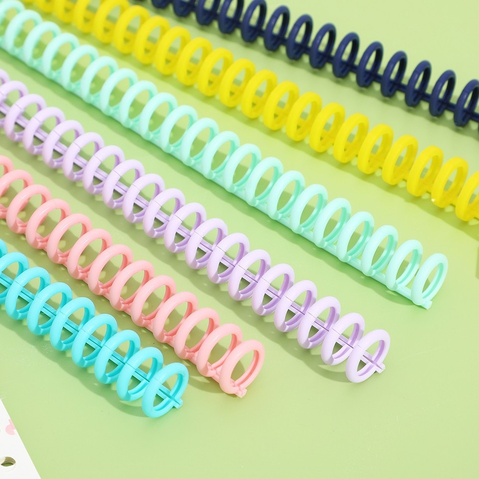 30 Pcs Book Binding Materials Binder Maker Spiral Combs Notebook | eBay ...