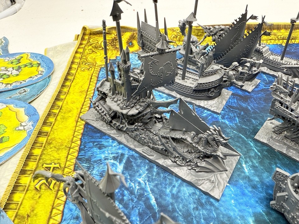 Dreadfleet Pirate Battles Warhammer High Seas Board Game Games Workshop ...