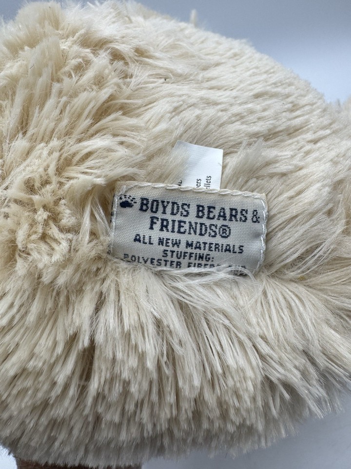 Boyd Bears & Friends Droopsley Puppy Dog Stuffed Plush Fluffy Tan 2004 ...