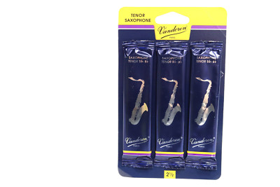Triple Pack Of Vandoren Traditional Tenor Saxophone Reeds - 2.5 ...