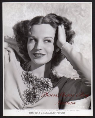 BETTY FIELD sexy alluring actress Of Mice & Men etc 1940 ORIG PHOTO | eBay
