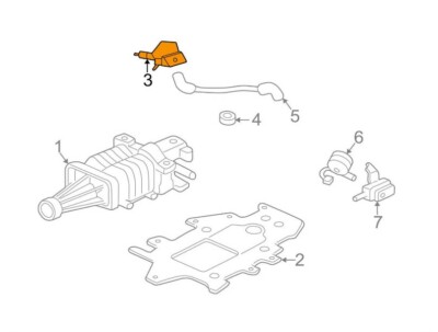Genuine GM NEW Vacuum Source Manifold for Chevrolet Pontiac Oldsmobile ...