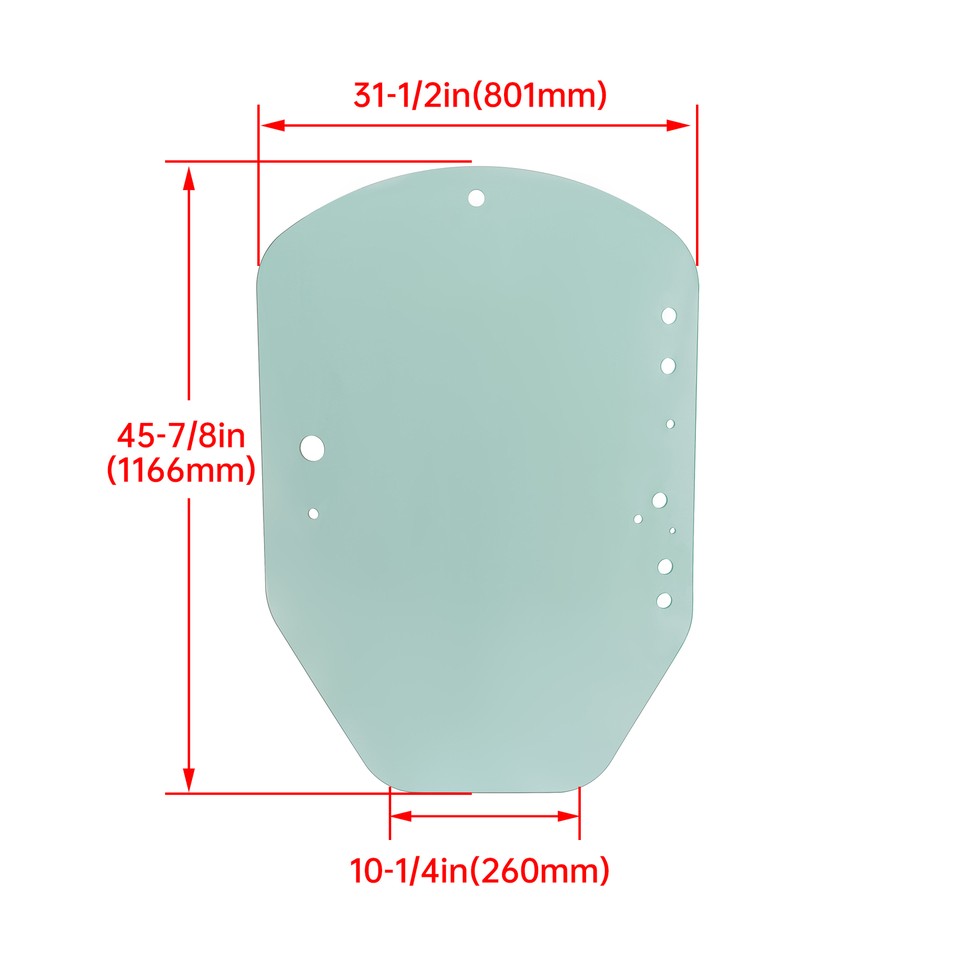 For John Deere Skid Steer & Track Loader D & E Series Clear Door Glass ...