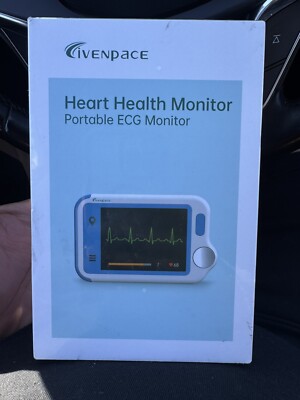 Home Heart Health Monitor , Portable Heart Rate Device With Electrode ...