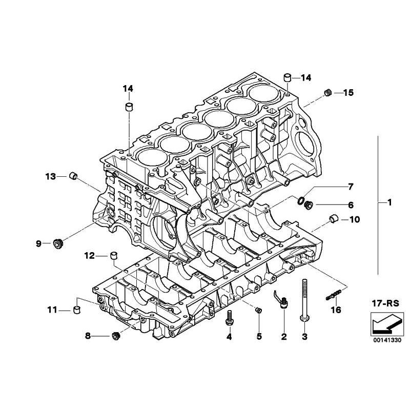 Original BMW 11427598003 - Ölspritzdüse 1er 3er 5er 6er 7er X3 X5 X6 Z4 ...