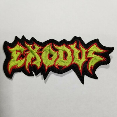EXODUS EMBROIDERED PATCH | eBay