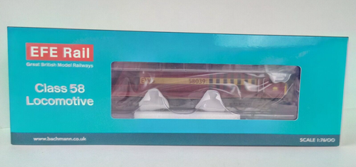NEW EFE Bachmann OO Gauge BR Class 58 CoCo Diesel Locomotive EWS ...