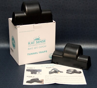 Kat Sense Tunnel Traps ~ Pest Control Solutions ~ 2 Pack ~ New! | eBay