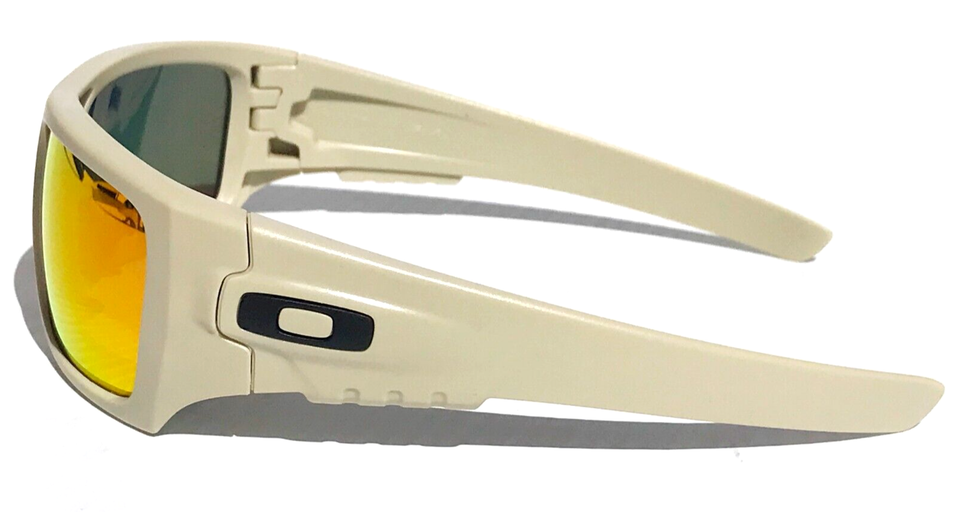 Oakley SI BALLISTIC DET CORD Desert Tan POLARIZED Galaxy Ruby Lens ...