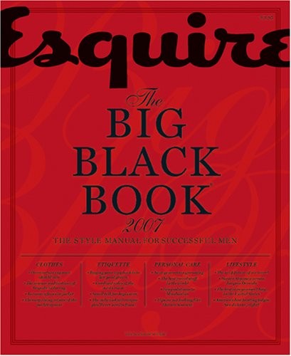 ESQUIRE'S BIG BLACK BOOK '07 By Editors Of Esquire Magazine | eBay