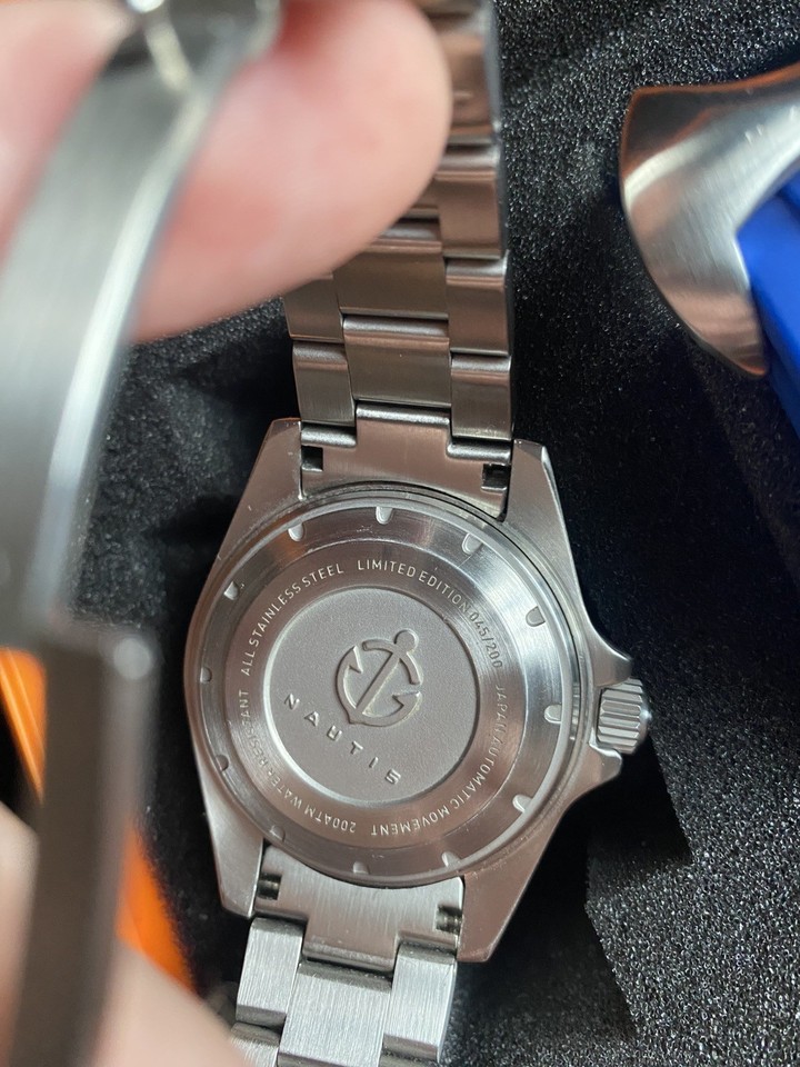 Nautis Commander 2000 Automatic Diver Watch Limited Edition 45/200 | eBay