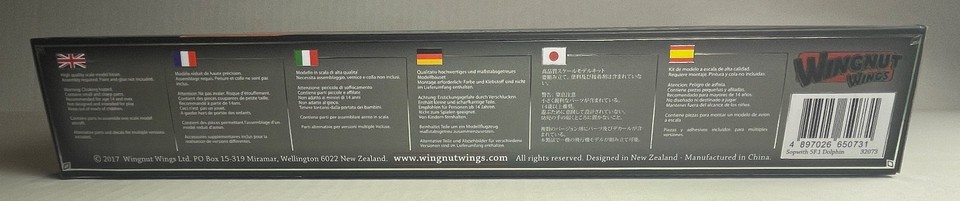 Wingnut Wings Sopwith 5F.1 Dolphin 1/32 Scale Model Kit #32073 | eBay