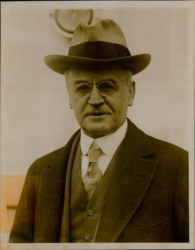 GA47 1927 Original Underwood Photo DWIGHT MORROW Mexico Ambassador ...