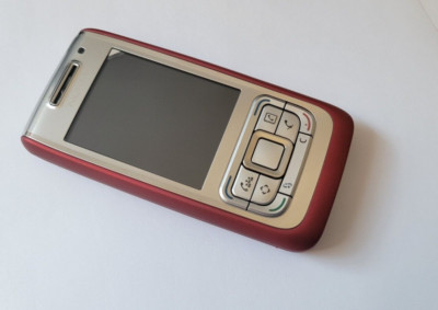 Nokia Slide E65 - Mocca (Unlocked) Mobile Phone Red | eBay
