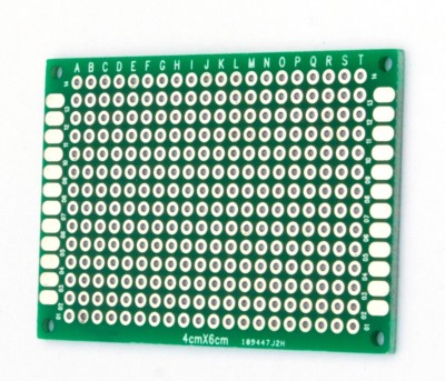 50x70mm Carte Lochraster DOUBLE FACE CIRCUIT IMPRIMÉ Definitive PCB ...