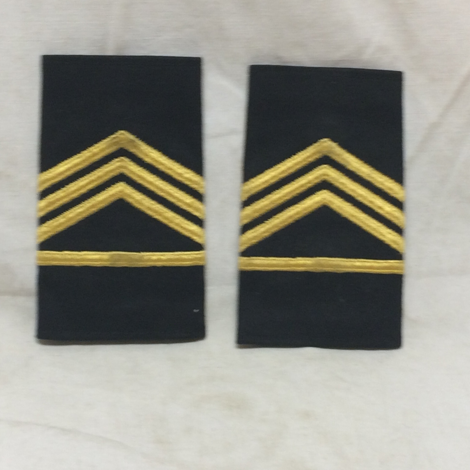 Military Army Uniform Shoulder Epaulet Insignia lot (2) Staff Sergeant ...