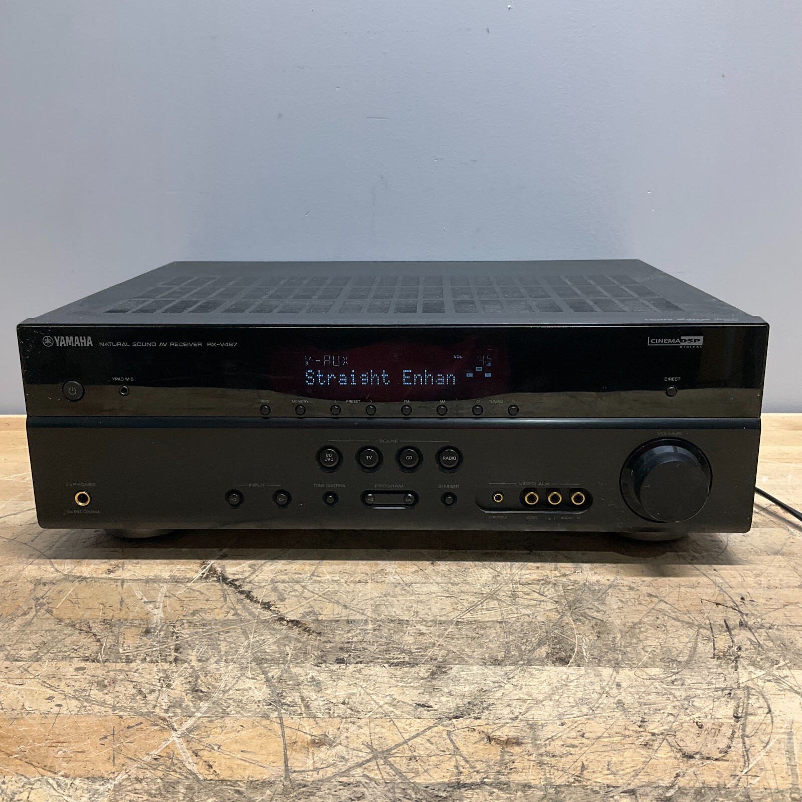 Yamaha RX-V467 Natural Sound AV Receiver 5.1 Tested and Works Great | eBay