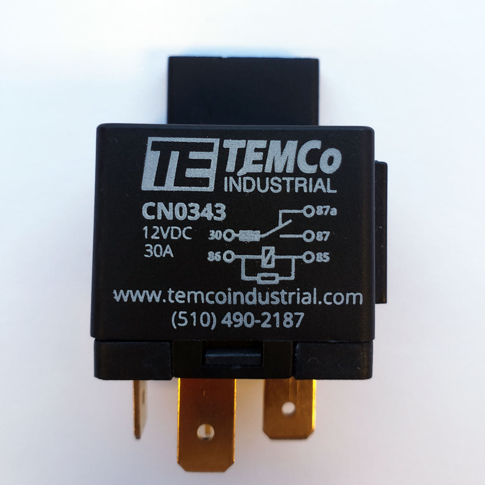 10x 12V 30A 5 Pin Bosch Style Automotive Relay w/ Integrated Fuse SPDT ...