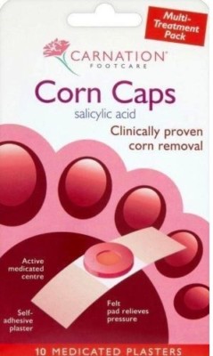 1 x 10 Carnation Corn Caps 10 medicated plasters 5012654110023 | eBay UK