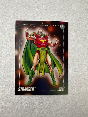 Marvel Impel Series 3 1992 Stranger Cosmic Beings Trading Card 158 | eBay