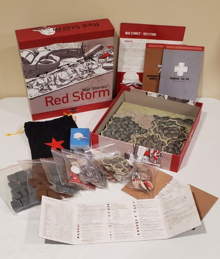 War Stories: RED STORM Board Game (2014) Conquistador Games Brand NEW ...