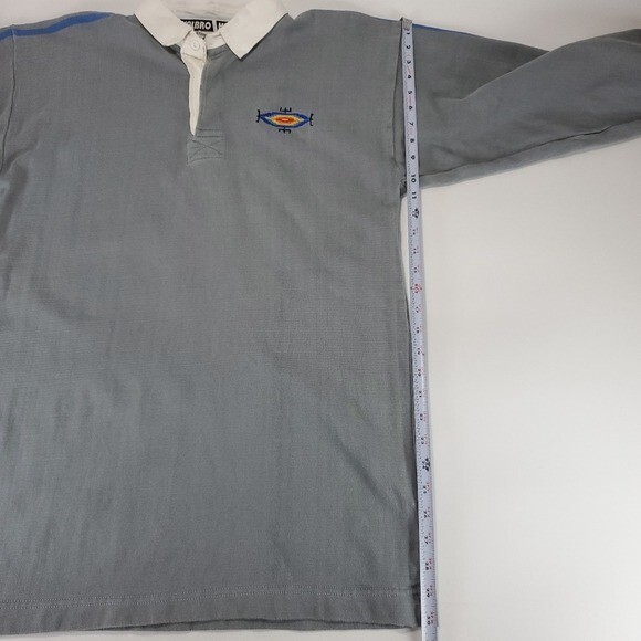 Halbro Rugby Imports Long Sleeve Rugby Polo Shirt | eBay