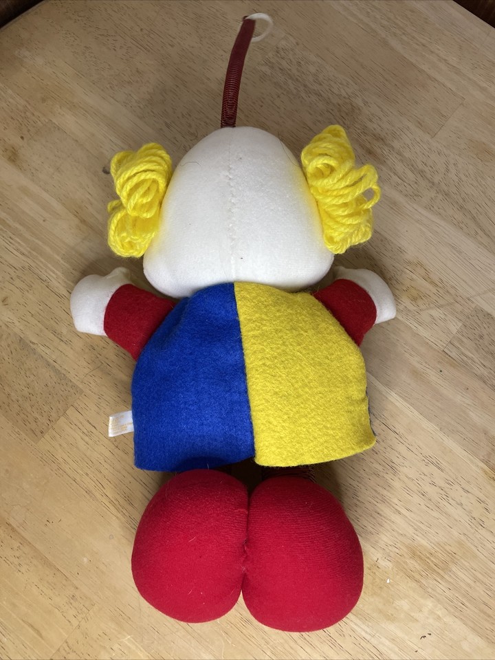 Vintage Russ Jumpin Jeebies Clown Plush On Springs with Tags 3344-Clown ...