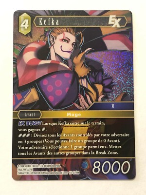 Carte Card Final Fantasy - Foil - Kefka / 15-071H - FR - NM/Mint | eBay