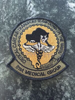USAF 81st Medical Group CCATT Squadron Morale Rare Patch Subdued 4 ...