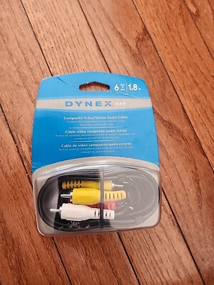 Dynex DX-125 Composite Video/Stereo Audio Cable | eBay