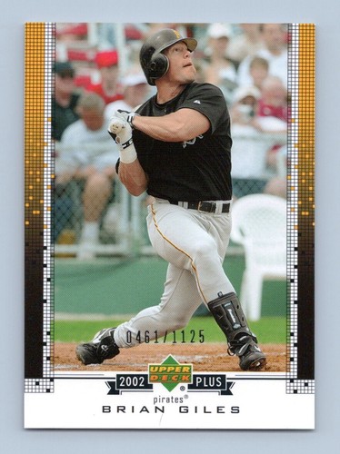 2002 Upper Deck UD Plus Hobby UD91 Brian Giles SN /1125 | eBay