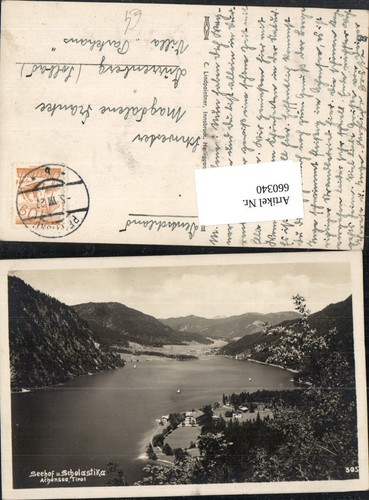 660340,Foto Ak Seehof u. Scholastika Achensee Achenkirch | eBay