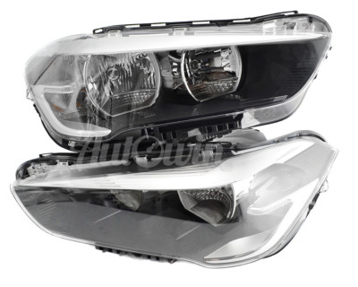 BMW X1 SERIES F48 HALOGEN HEADLIGHT SET LEFT AND RIGHT SIDE GENUINE OEM ...