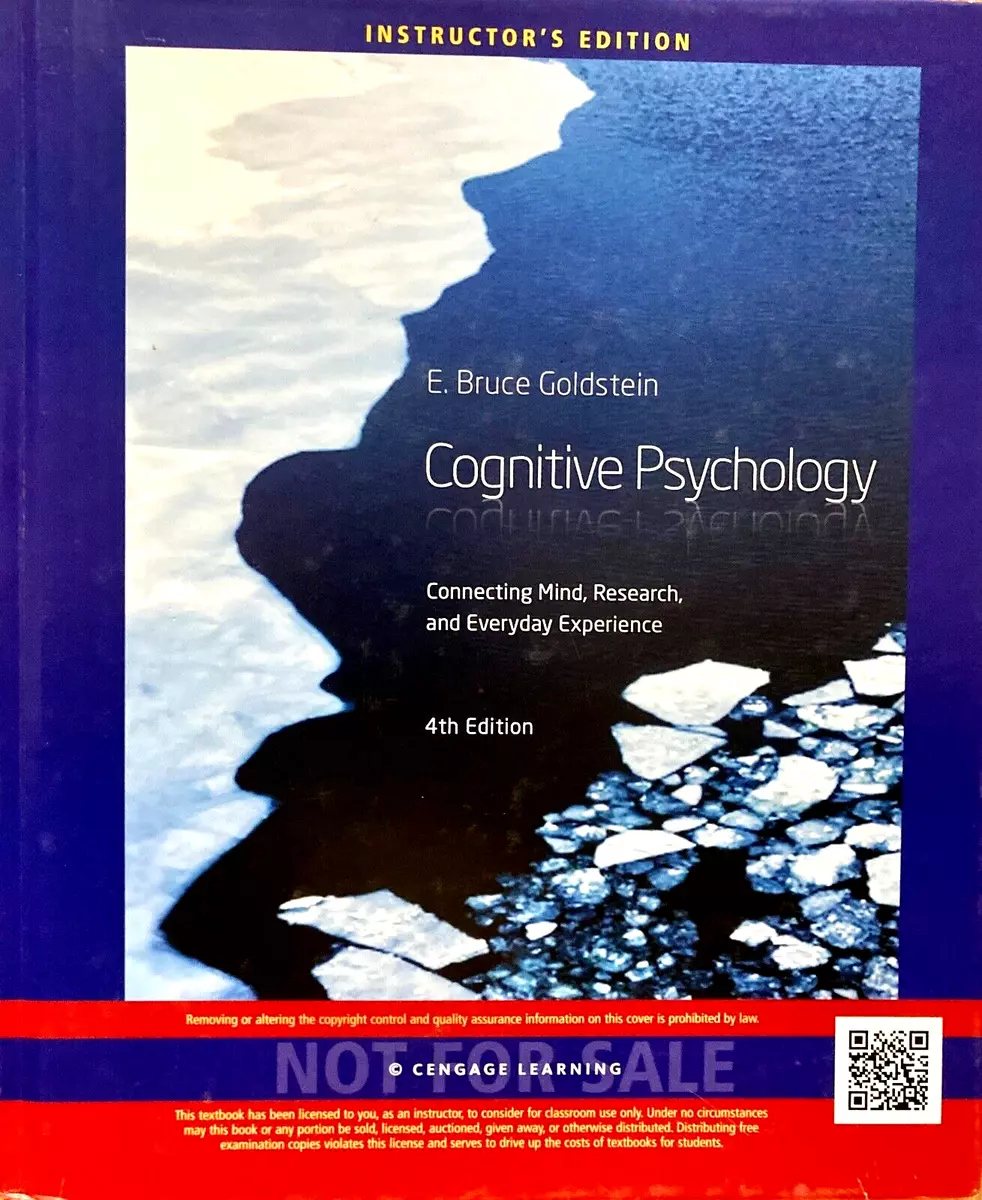 Cognitive Psychology Textbook
