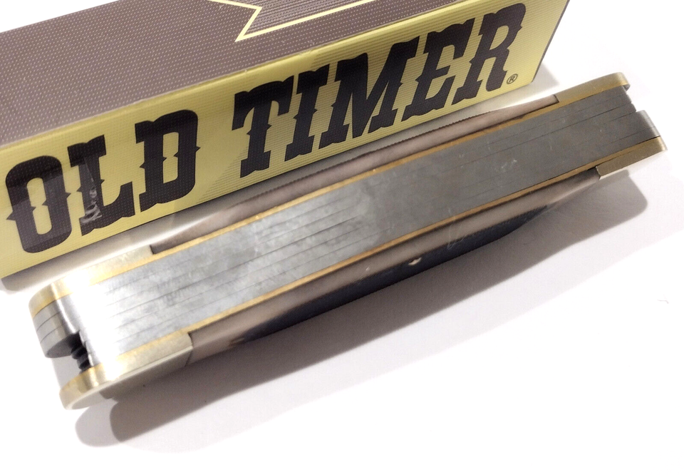 Schrade Old Timer Splinter Carving Wood Work Pocket Knife Chisel Blade ...