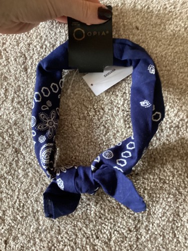 Primark blue banbana necka chief or headband free size | eBay