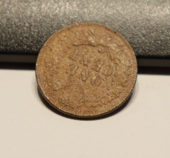 1874 US Indian Cent 1c Filler Coin (Heavy Corrosion) | eBay