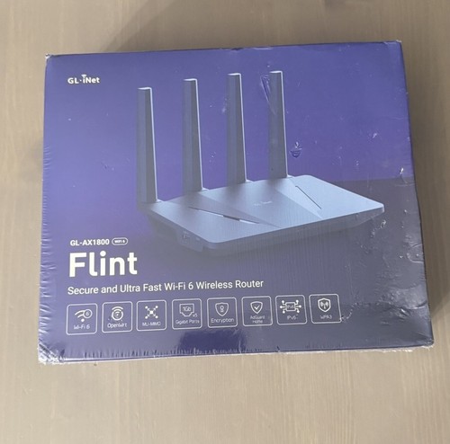 GL.iNet GL-AX1800(Flint)WiFi 6 Router Dual Band Gigabit Wireless ...