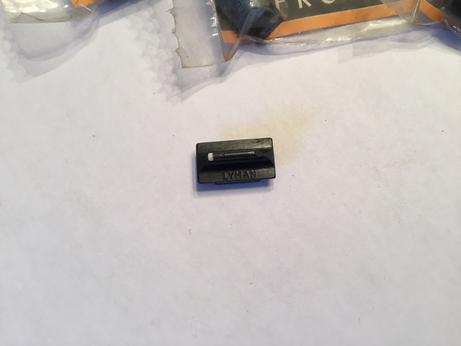 Lyman Front Sight Blade 31 CA .290 High .345 Wide App. 3/8” Dovetail ...