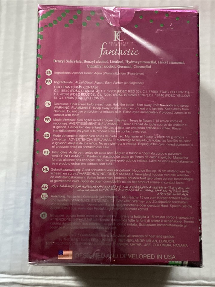 Fantastic For Women By TC Fragrance Couture Eau De Parfum Spray 3.4 fl ...